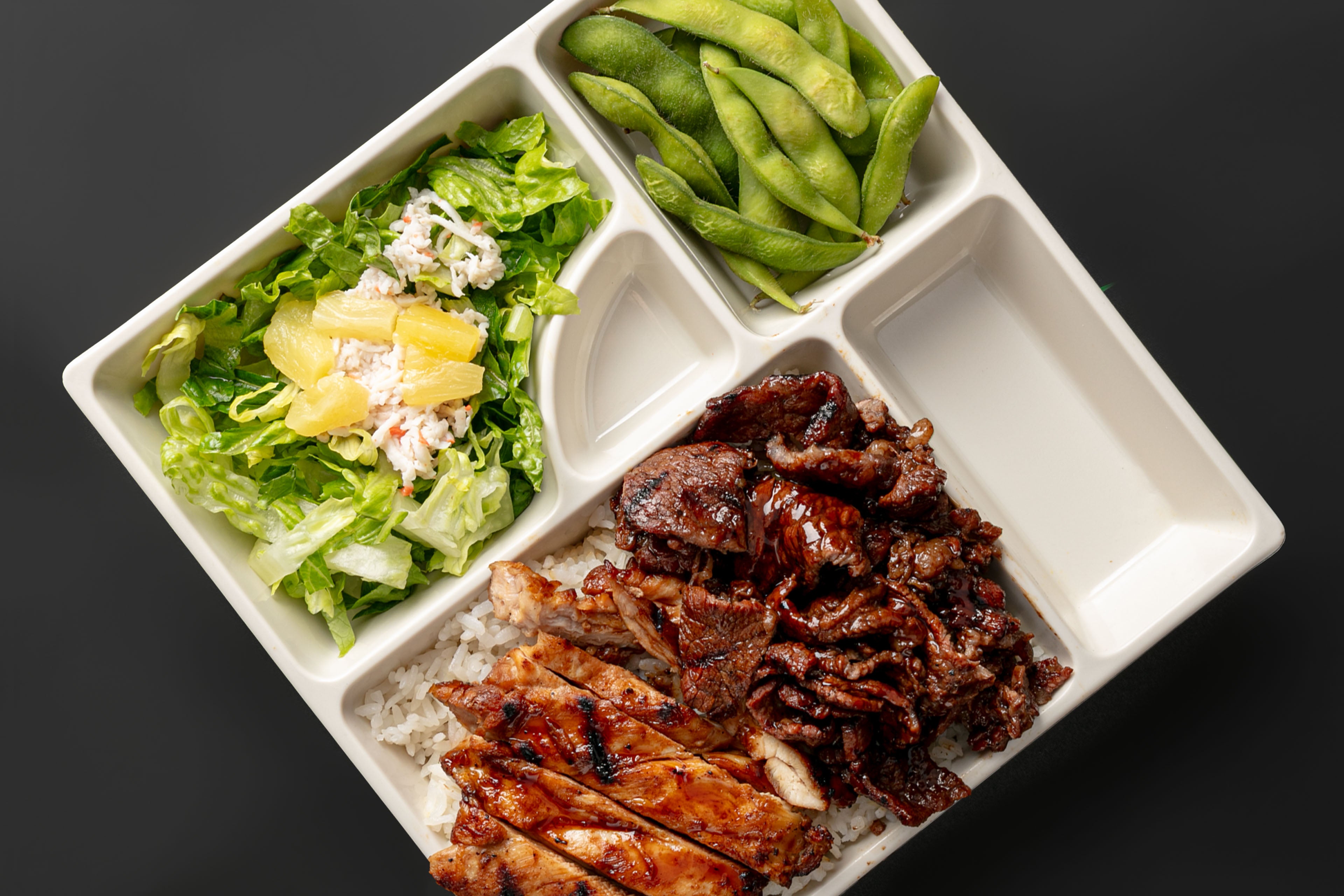 PLATE-CHICK/STEAK | Fuji Grill